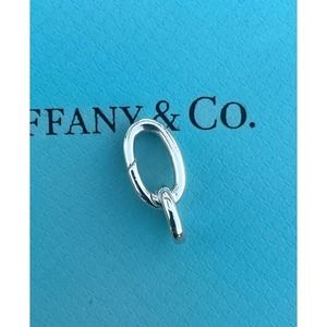 Tiffany & Co. | Jewelry | Tiffany Co Blue Enamel Clasping Link Jump ...